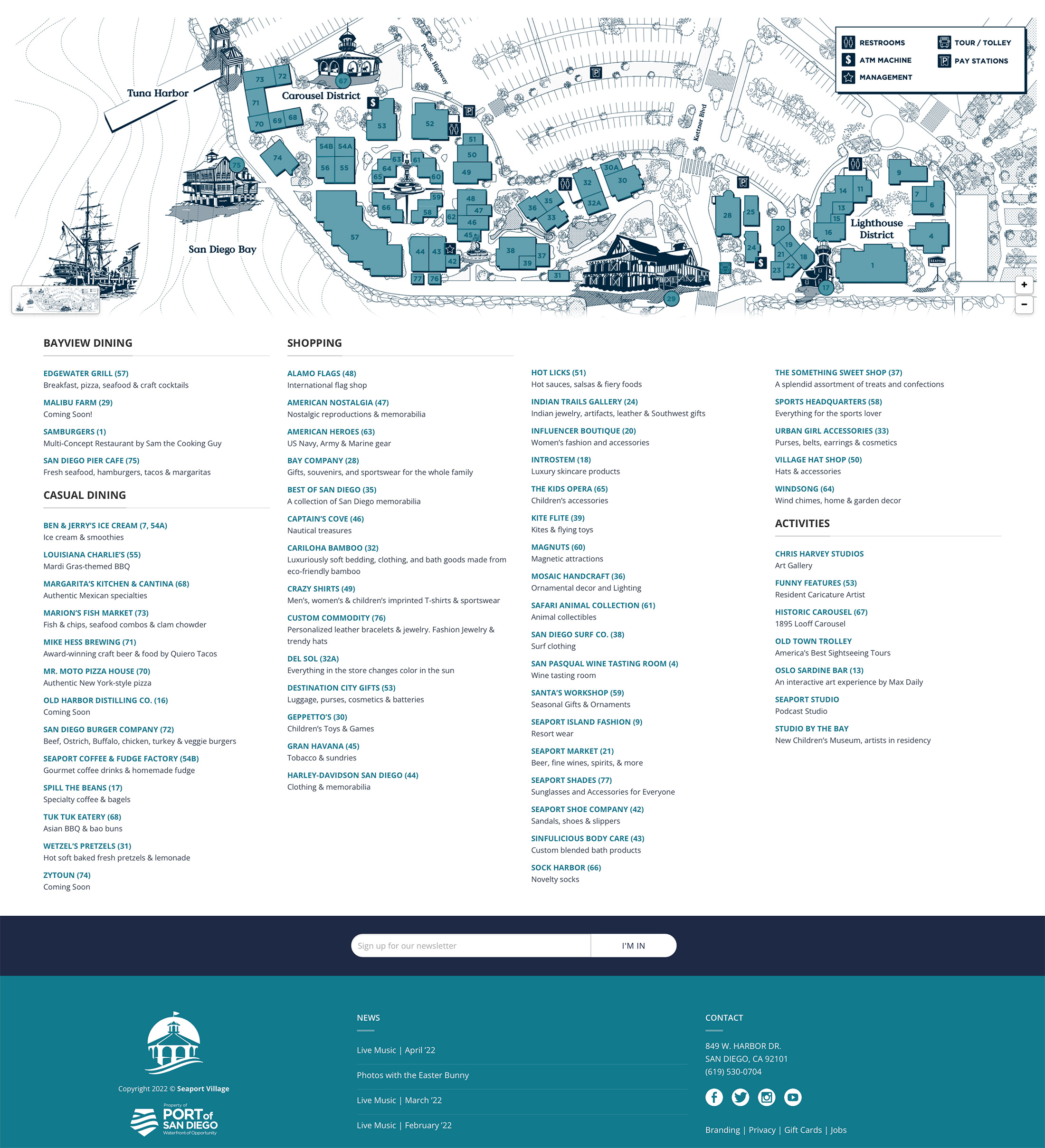 Seaport Village - Wonderfront Festival